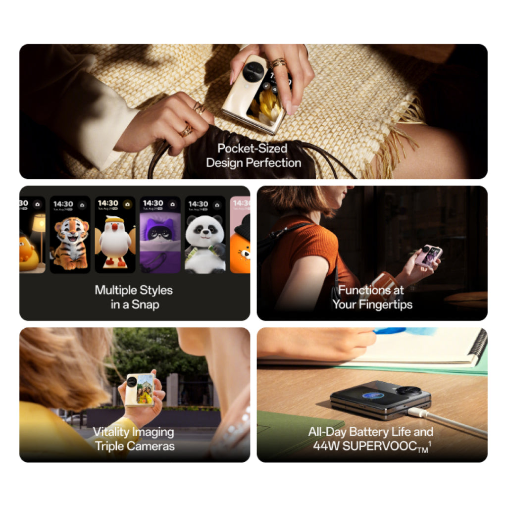 Oppo Find N3 Flip 5G PHT110 Dual SIM 12GB+256GB (China Version) – XTECHZ+